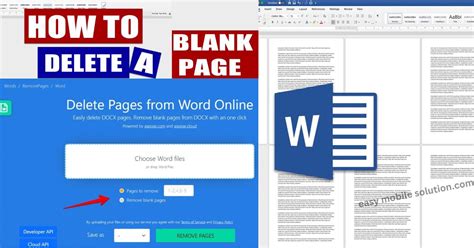 How To Remove Delete Blank Page In Word Online 2023 Latest