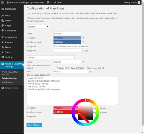 WordPress Drill Down Map Plugin Customization Fla Shop Com Knowledgebase