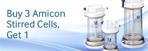 Buy 3 Amicon Stirred Cells Get 1