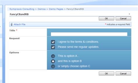 Fancy Check Boxes And Radio Buttons For Sharepoint Marc D Andersons Blog