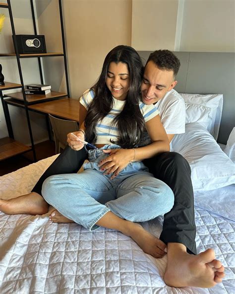 Namorada de João Gomes Ary Mirelle detalha cuidados corpo na gravidez