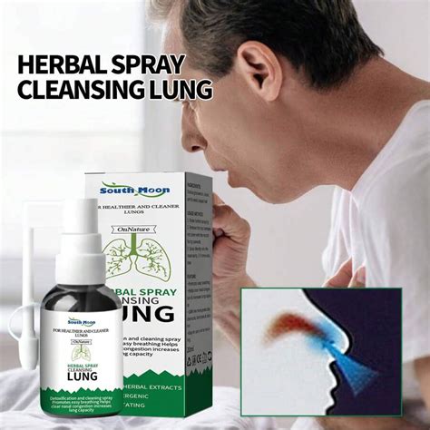 South Moon Herbal Spray Cleansing Lung Soothe Throat And Nose