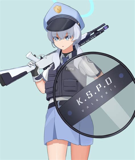 Valkyrie Police Academy Student Blue Archive Drawn By Noix Danbooru