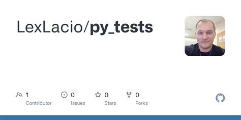 Github Lexlacio Py Tests