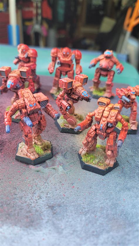 My Alpha Strike Mechs Rbattletech
