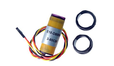 E18 D80nk Sensor Infrarrojo 5vdc 3 30cm Salida Colector Abierto Npn