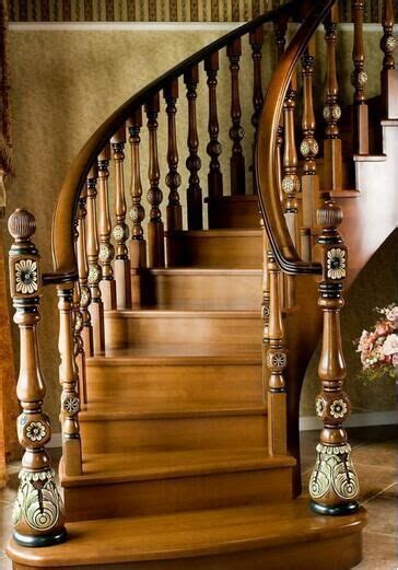 实木楼梯产品图片，实木楼梯产品相册 彭州市金牡丹木业有限公司 九正建材网