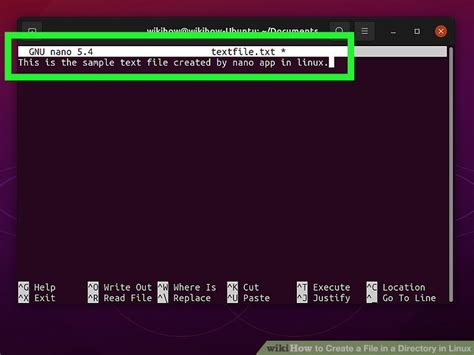 5 Simple Ways To Create A File In A Directory In Linux Wikihow