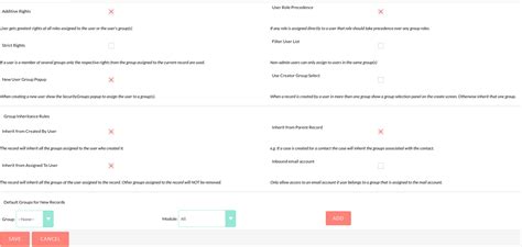 Security Suite Groups SuiteCRM Documentation