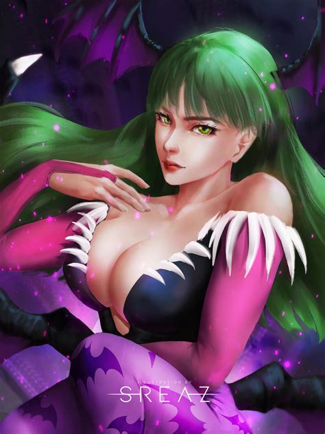 Morrigan Aensland By Sreaz By Ppgrainbow On Deviantart