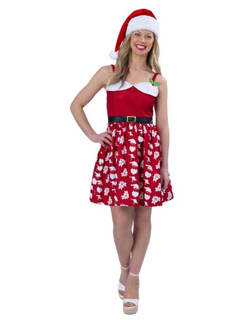 Australian Christmas Ladies Dress Costume Au Smiffys