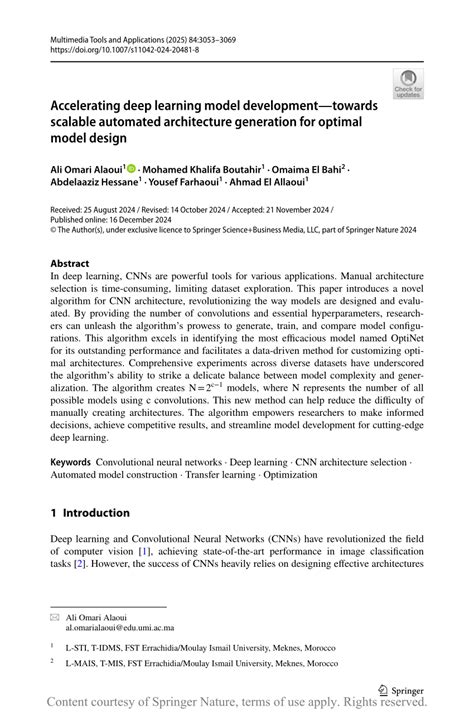 Accelerating Deep Learning Model Developmenttowards Scalable Automated