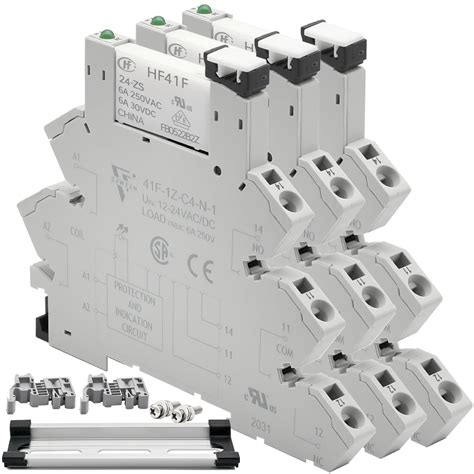 3pcs 24v Miniature Relay For Plc Controller 24vdc And 24vac Relay Spdt 6amp
