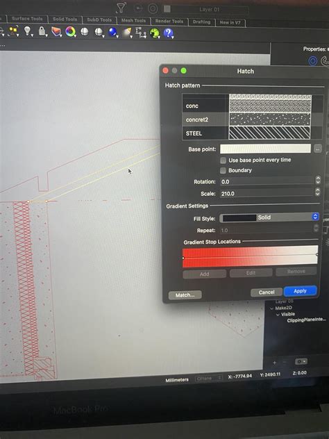 Hatching Not Working Properly Rrhino