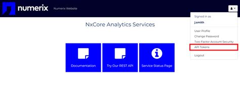 User Guide Nxcore Analytics Services Documentation