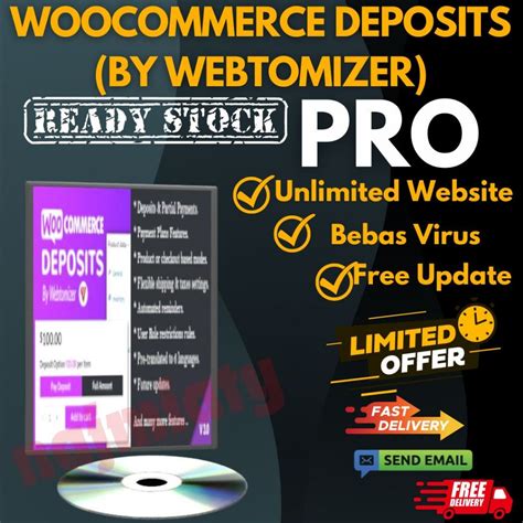 Jual Woocommerce Deposits By Webtomizer Plugin Pembayaran Sebagian