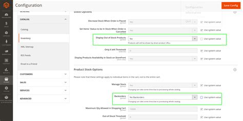 Filtering Configurable Product By Availability Of Related Simple