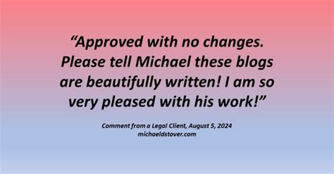 Michael Stover On Linkedin Copywriting Websites Blogs Legal