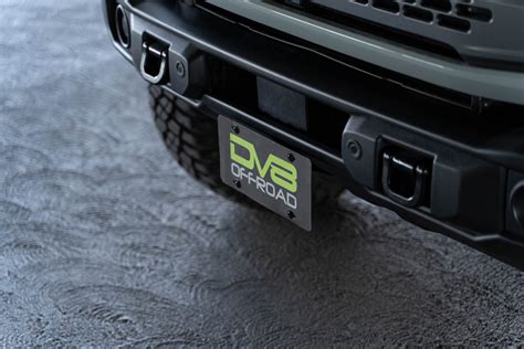 6th Gen Bronco Front License Mount Capable Steel Bumper Only