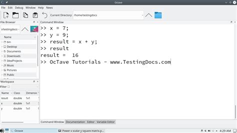 Octave Addition Operator 2024