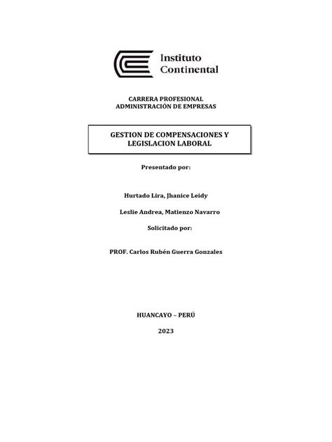 Cpp2 Leslie Andrea Matienzo Navarro Pdf Business Economias