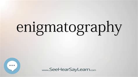 Enigmatography Smart And Obscure English Words Defined 🗣🔊 Youtube