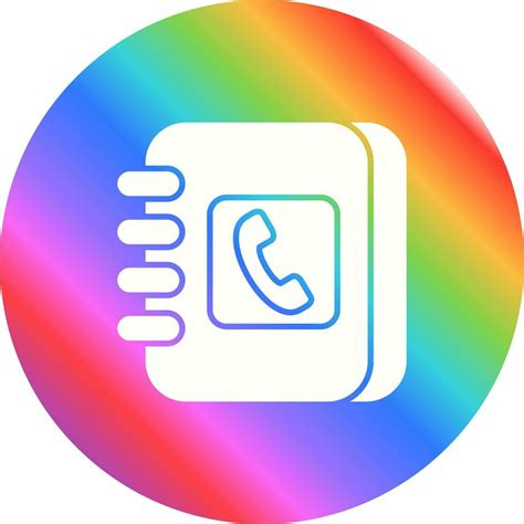 Address Book Vector Icon 27332069 Vector Art At Vecteezy