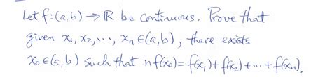 Solved Let F A B R Be Continuous Prove That Given X Chegg