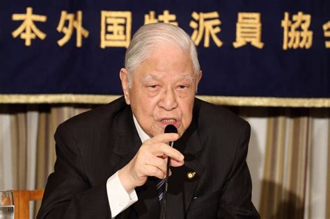 李登輝氏が特派員協会で講演 安保法制は「世界平和に貢献」、尖閣諸島は「日本のもの」 J Cast ニュース