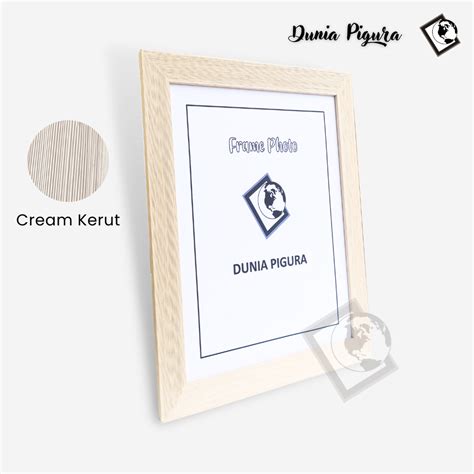 Jual Bingkai Foto F4 21 5x33 Cm PAKAI KACA Minimalis Frame Photo