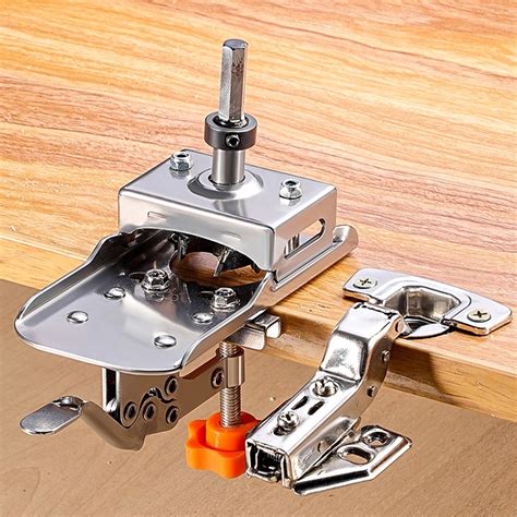 drilling bit jig concealed hinge convenient drill efficient guide