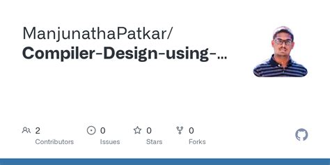 GitHub ManjunathaPatkar Compiler Design Using PYTHON