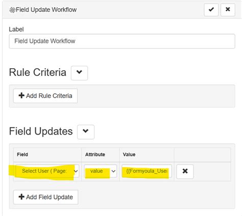 Set Salesforce User Object Lookup With Current Logged In User