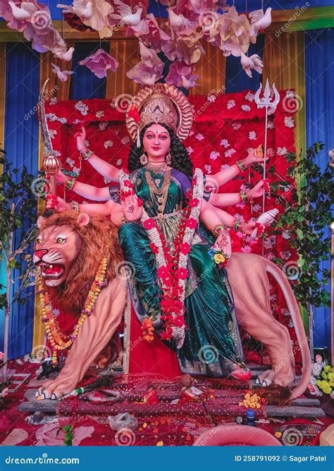 Goddess Durga Devi Mata Stock Photo Image Of Event