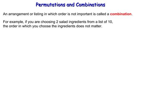 Simple Permutations And Combinations Pdf