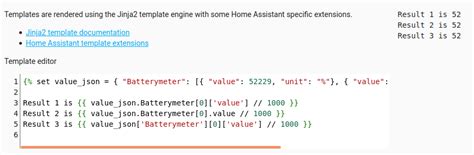 Help With Json Configuration Home Assistant Community