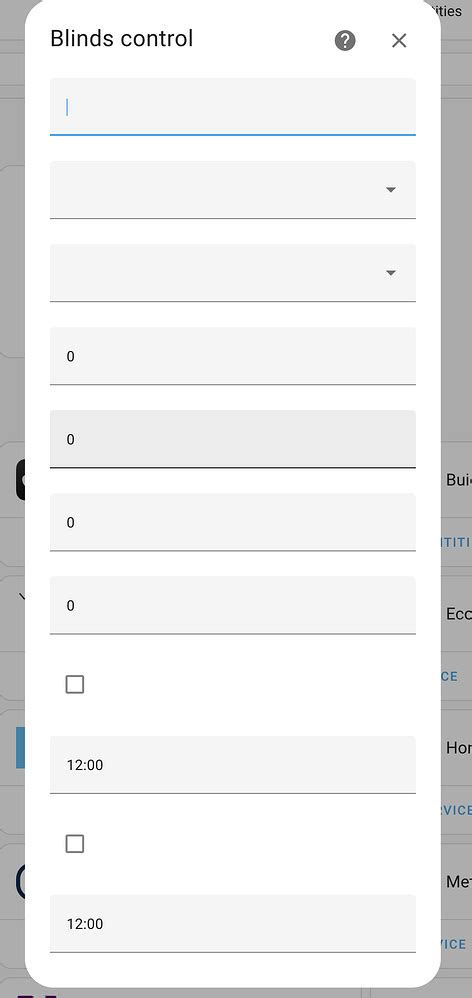 Home Assistant Blinds Control Custom Integration Custom Integrations Home Assistant Community