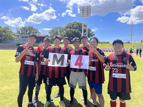 火の国サラマンダーズ公式チアユニットsallys On Twitter 火の国サラマンダーズ M4🔥 優勝、v2絶対獲りましょう ️