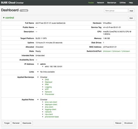 Susecloud Part 2 Install The Openstack Services And Ceph On The