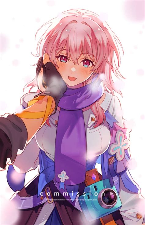 Trailblazer March Th And Caelus Honkai And More Drawn By Sumustard Danbooru