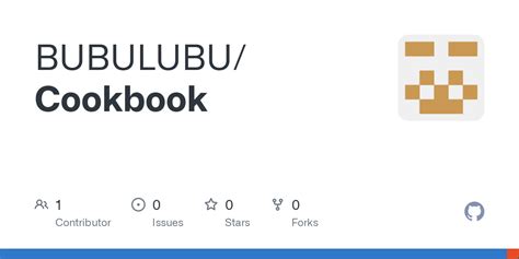 Github Bubulubucookbook