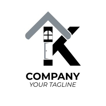 Letter K Logo Vector Design Images Golden House K Letter Logo Skyline