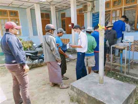မိုင်းဆတ်မြို့၌ ၂၀၂၂ ၂၀၂၃ စည်ပင်သာယာရေးဌာန အရပ်ရပ်အခွင့်အရေးလုပ်ငန်းလိုင်စင်နှင့် သားသတ်လုပ်ငန