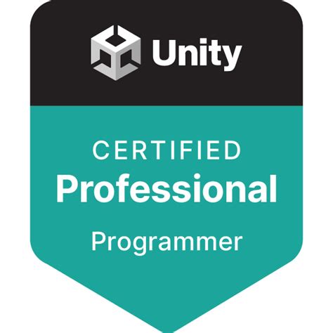 Unity Certified Professional: Programmer - Credly