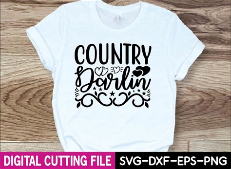 Country Darlin Svg Design Graphic By Designfactory · Creative Fabrica