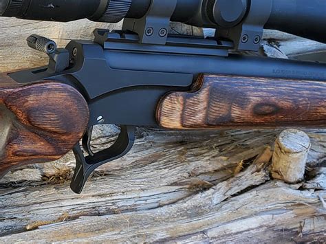 Tc Encore 50 Cal Muzzleloader Done In Armor Black And Gold Cerakote