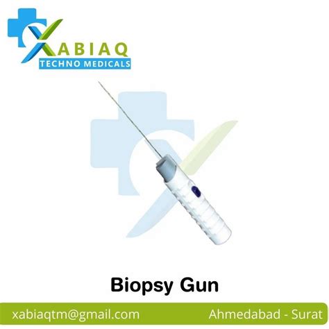 Color Coding Semi Automatic Biopsy Gun For Hospital Disposable At