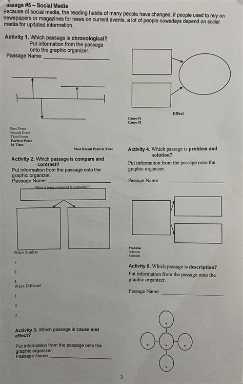 Directions Read The Following Passages And StudyX