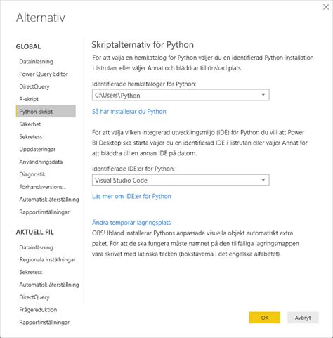 Köra Python Skript I Power Bi Desktop Power Bi Microsoft Learn