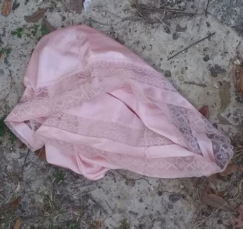 Half Slip Slip On Lacy Slit Pink Dresses Belle Underwear Feminine